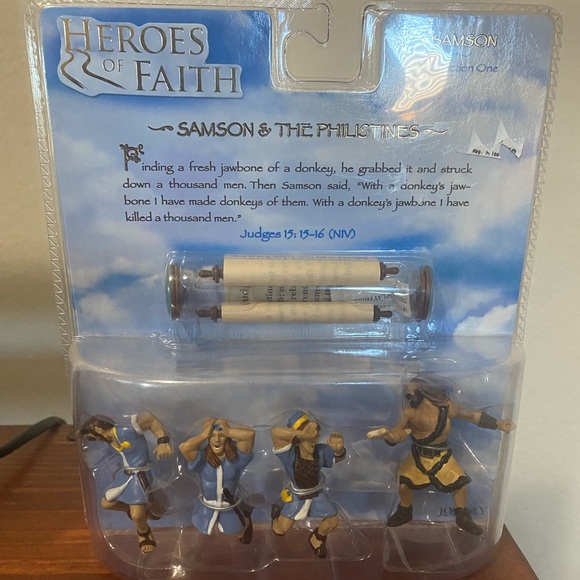 Heros Of Faith | Accents | Heroes Of Faith Samson The Philistines ...